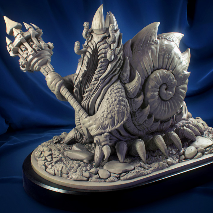 3D Printable The Battle Snail by Demon Door Minis