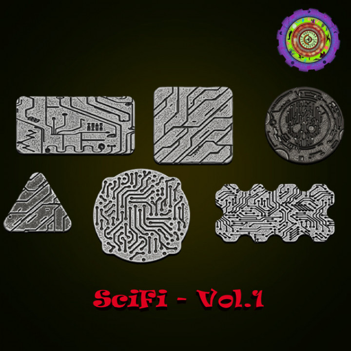 3D Printable SciFi Vol. 1 by C2Dwellers