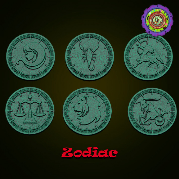 3D Printable Zodiac Version 1 by C2Dwellers