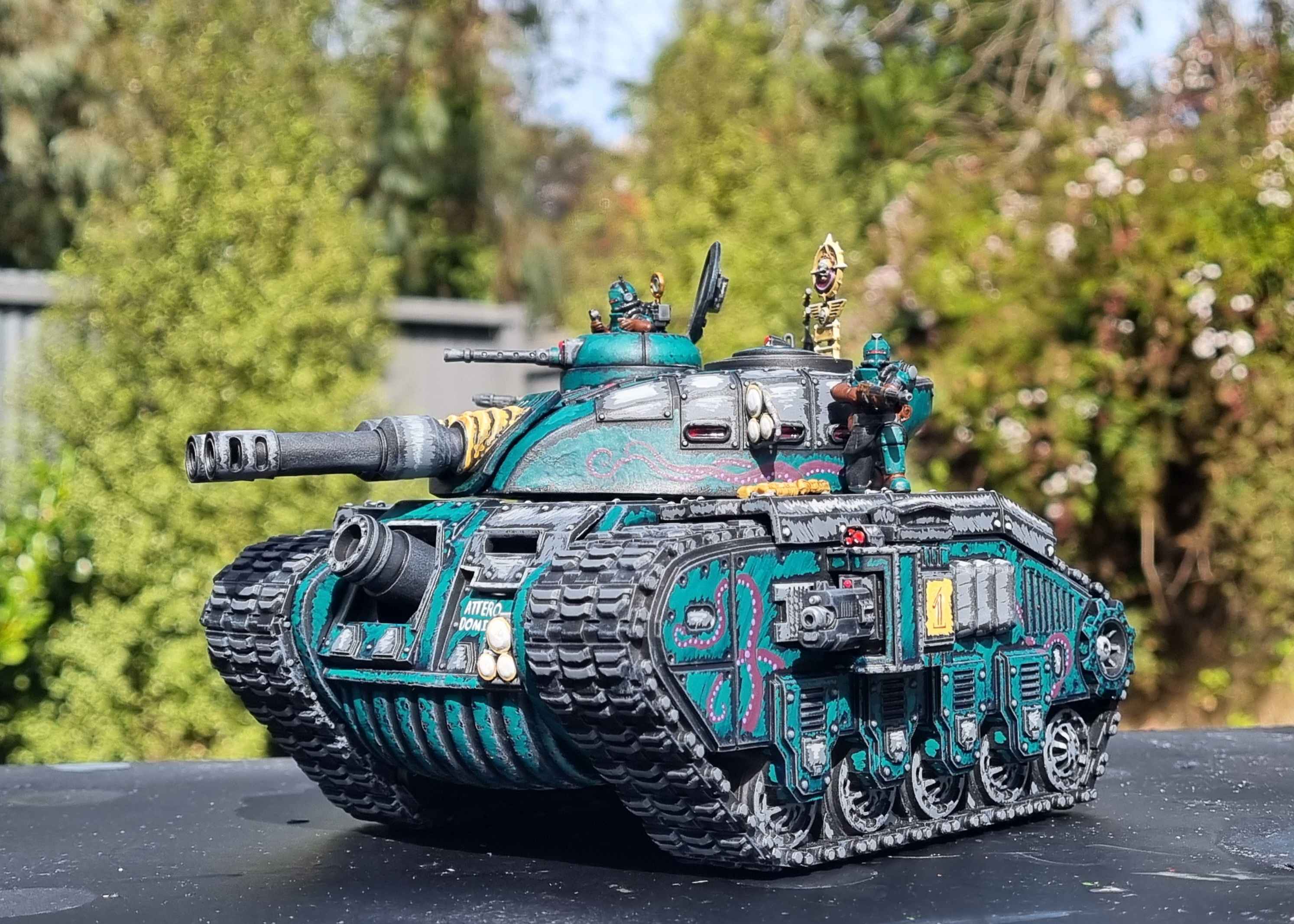 3D Printable Queen Tiger Main Battle Tank by Across the Realms