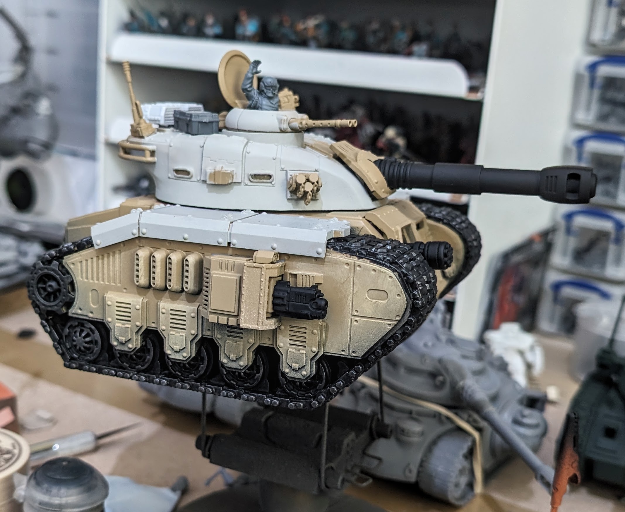 3D Printable Queen Tiger Main Battle Tank by Across the Realms