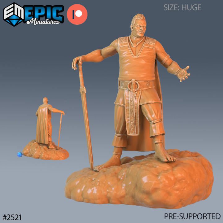3D Printable Cloud Giant Set / Angelic Guardian / Male Gate Angel ...