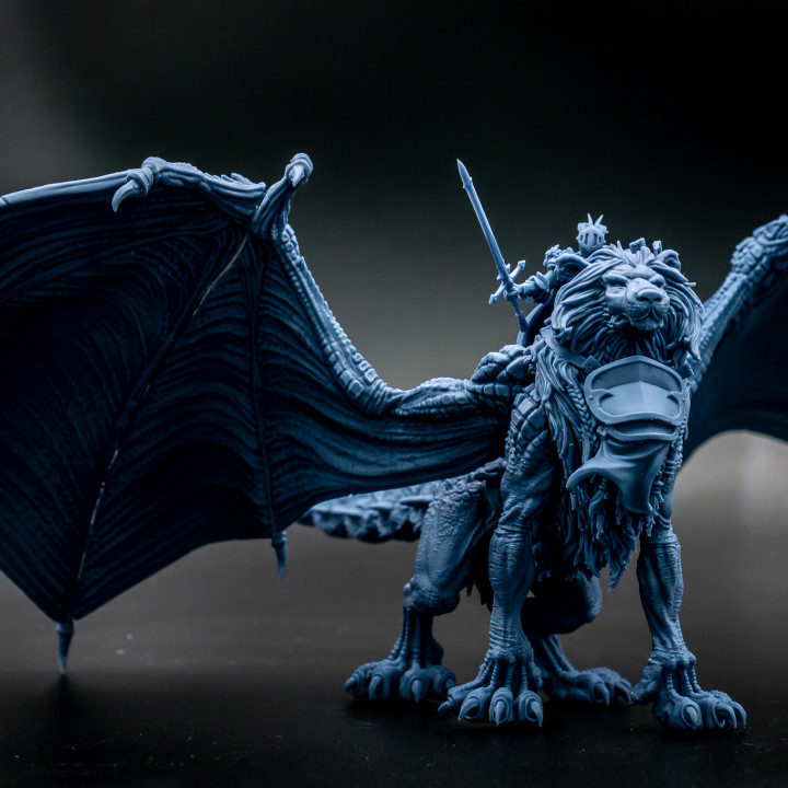3D Printable My Sweet Manticore by ketaminies