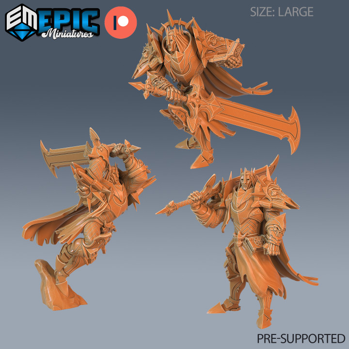 3D Printable Heavenly Guard Set / Angelic Guardian / Male Gate Angel ...