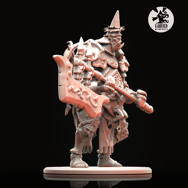 3D Printable Temple Headsman Remake by Tainted Windmill