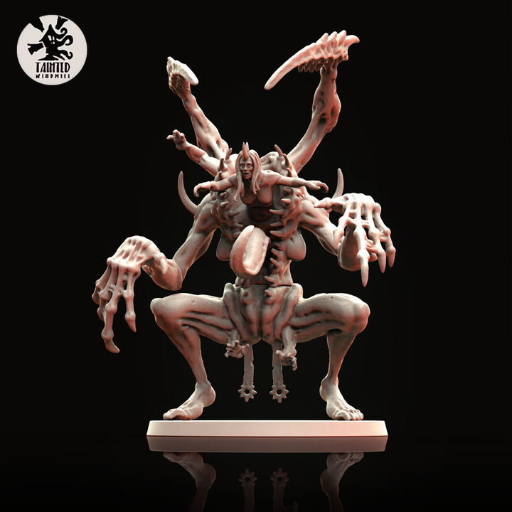 3D Printable Qlipoth Mutants Remake by Tainted Windmill