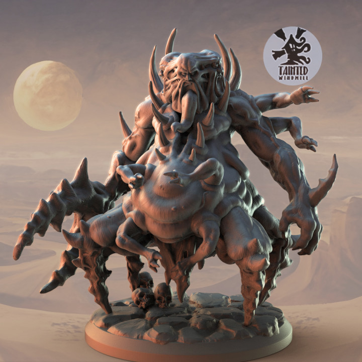 3D Printable Qlipoth Mutants Remake by Tainted Windmill