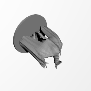 3D Printable Pterafolk by Steven