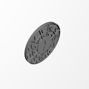 3D Printable Circle of Fifths by Jamie Osman