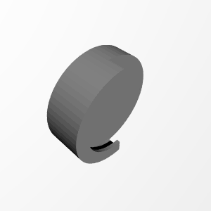 3D Printable Mini raiser base by The Bristly Boss