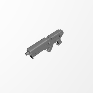 3D Printable Machine gun by Balázs Patonai