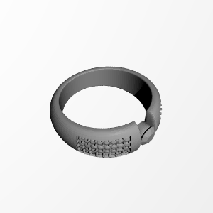 3D Printable BG Ring by Arvin qhorbanzadeh
