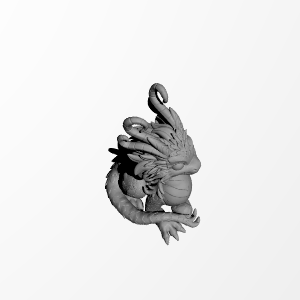 3D Printable Cute Dragon 1 by MiniShev