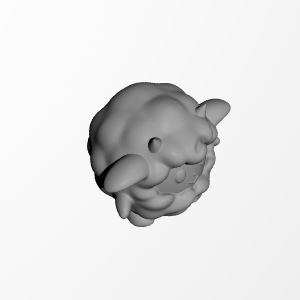 3D Printable PALWORLD Lamball 棉悠悠 by 3D Gua