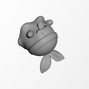 3D Printable Palworld Pal #13 - Gumoss fanart by Grass Hopper