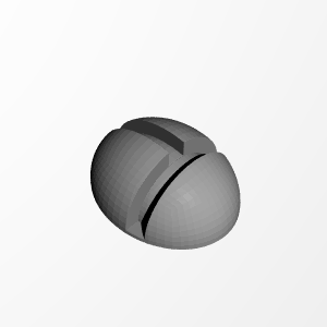 3D Printable Tiny Scarab Detail for new Scout Kit by Joseph Lenox