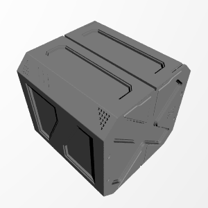 3D Printable Armor storage box by allen234