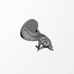 3D Printable Gearforged Templar by Miguel Zavala